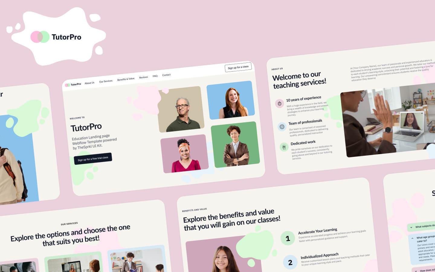 TutorPro - School HTML5 Responsive Website Template