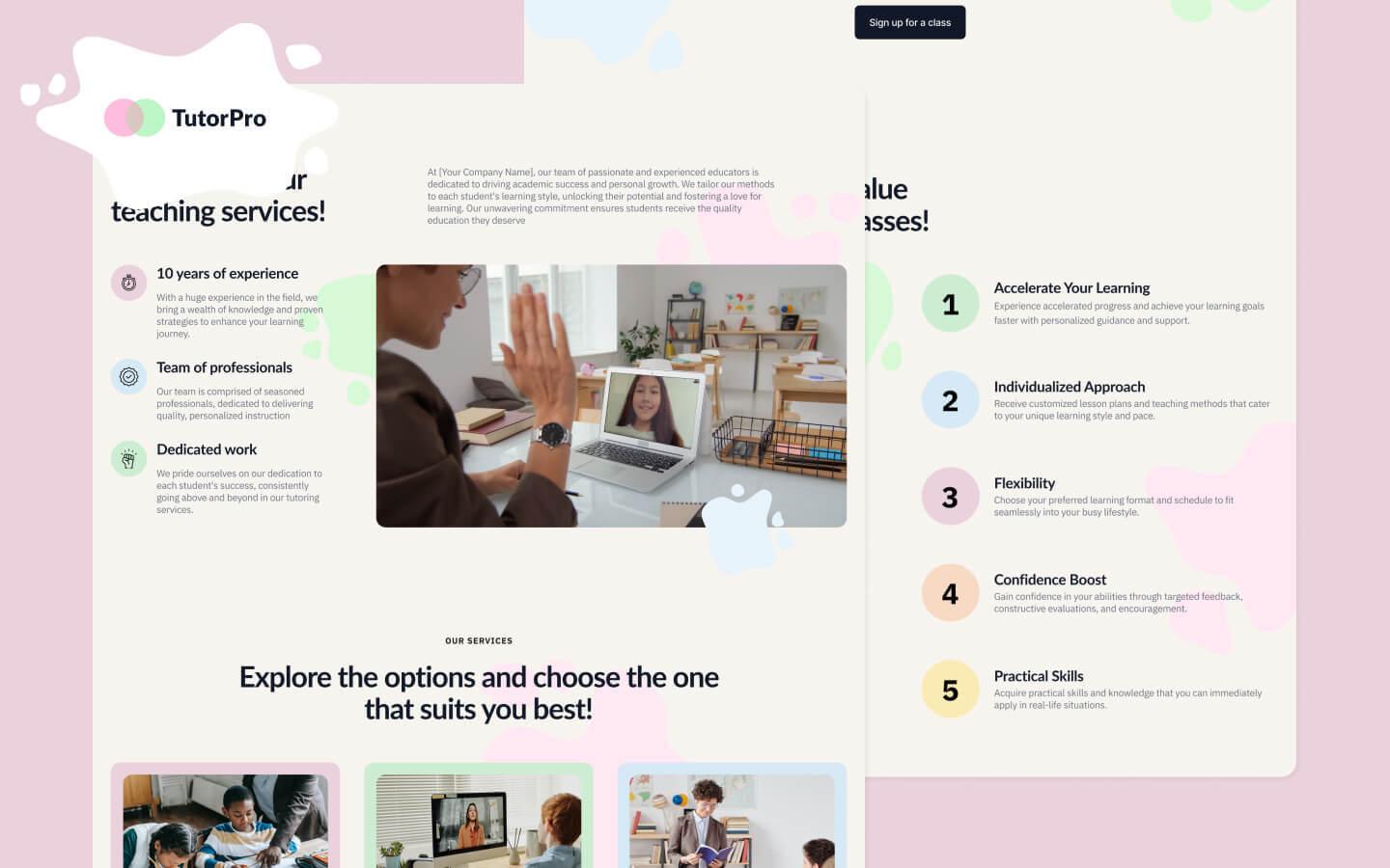 TutorPro - School HTML5 Responsive Website Template