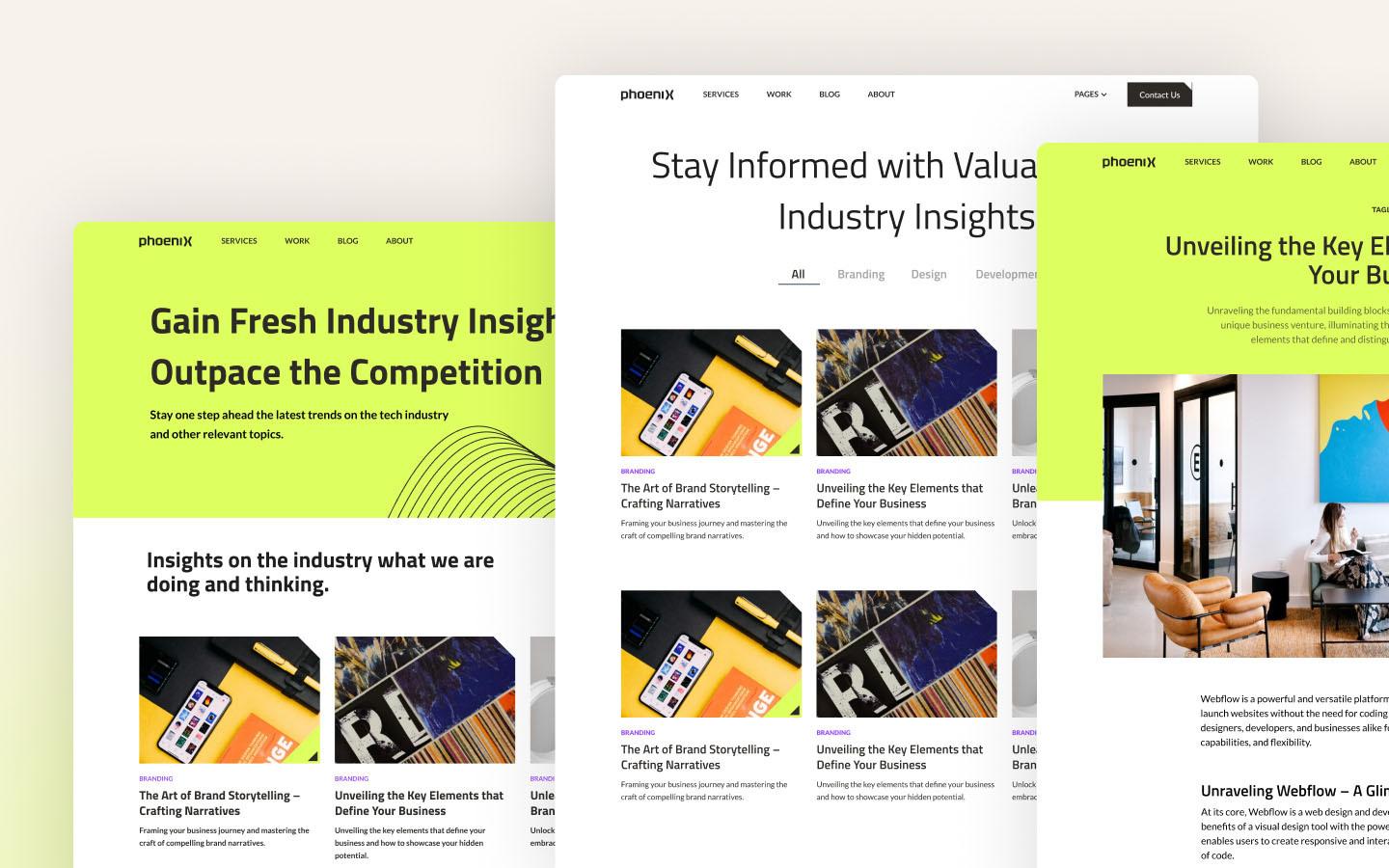 Phoenix Creativ - Agency HTML5 Responsive Website Template