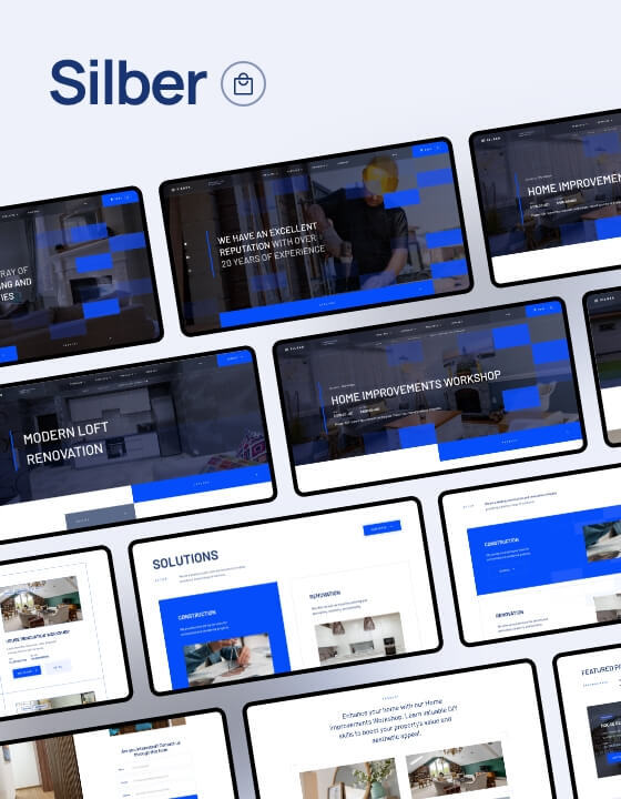 Silber Ecommerce - Construction HTML5 Responsive Website Template