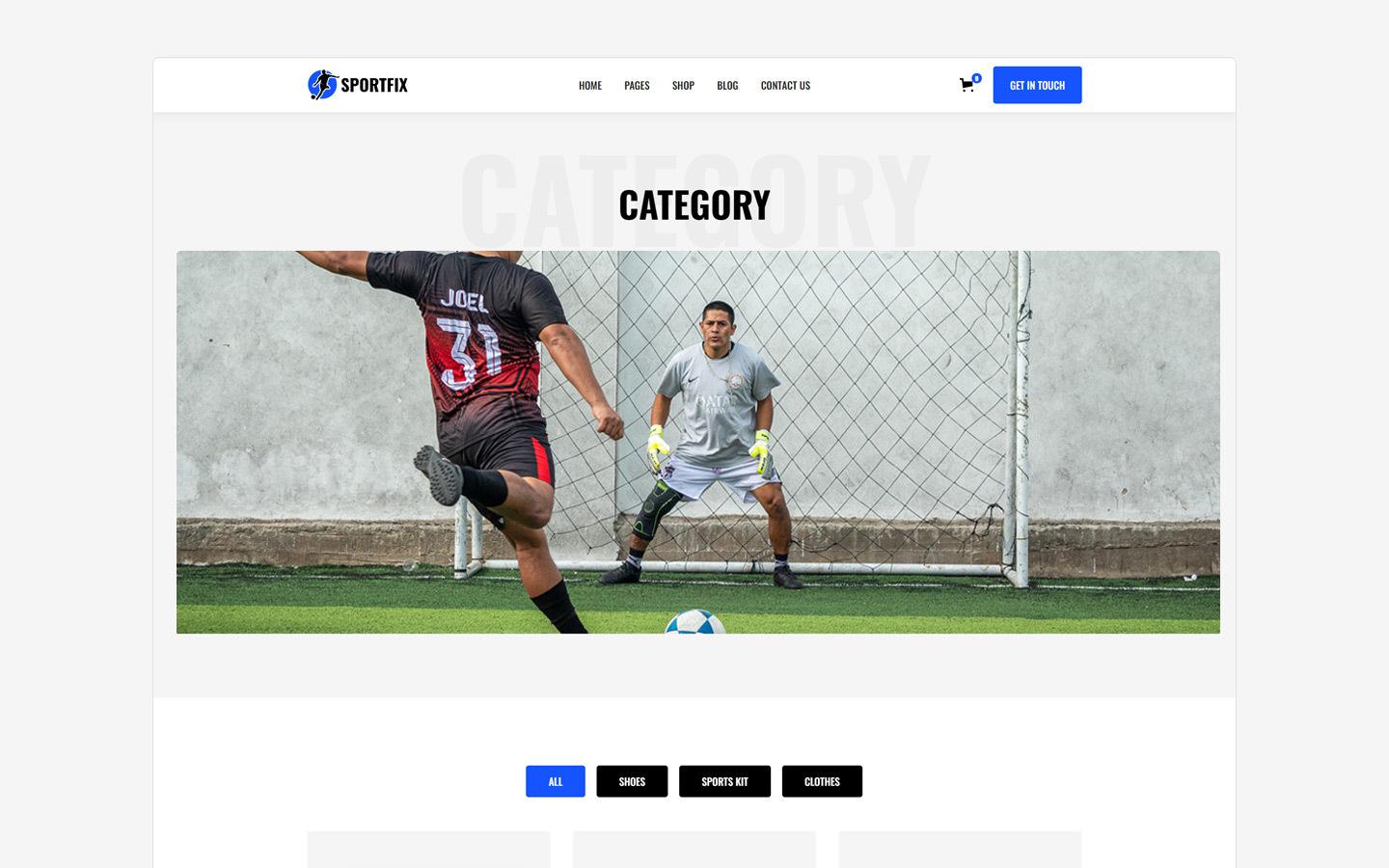 Sportfix - Sports HTML5 Responsive Website Template