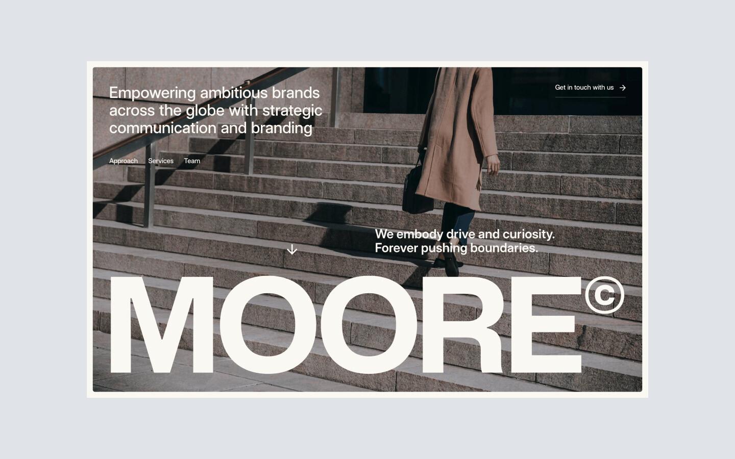 Moore - One Page HTML5 Responsive Website Template