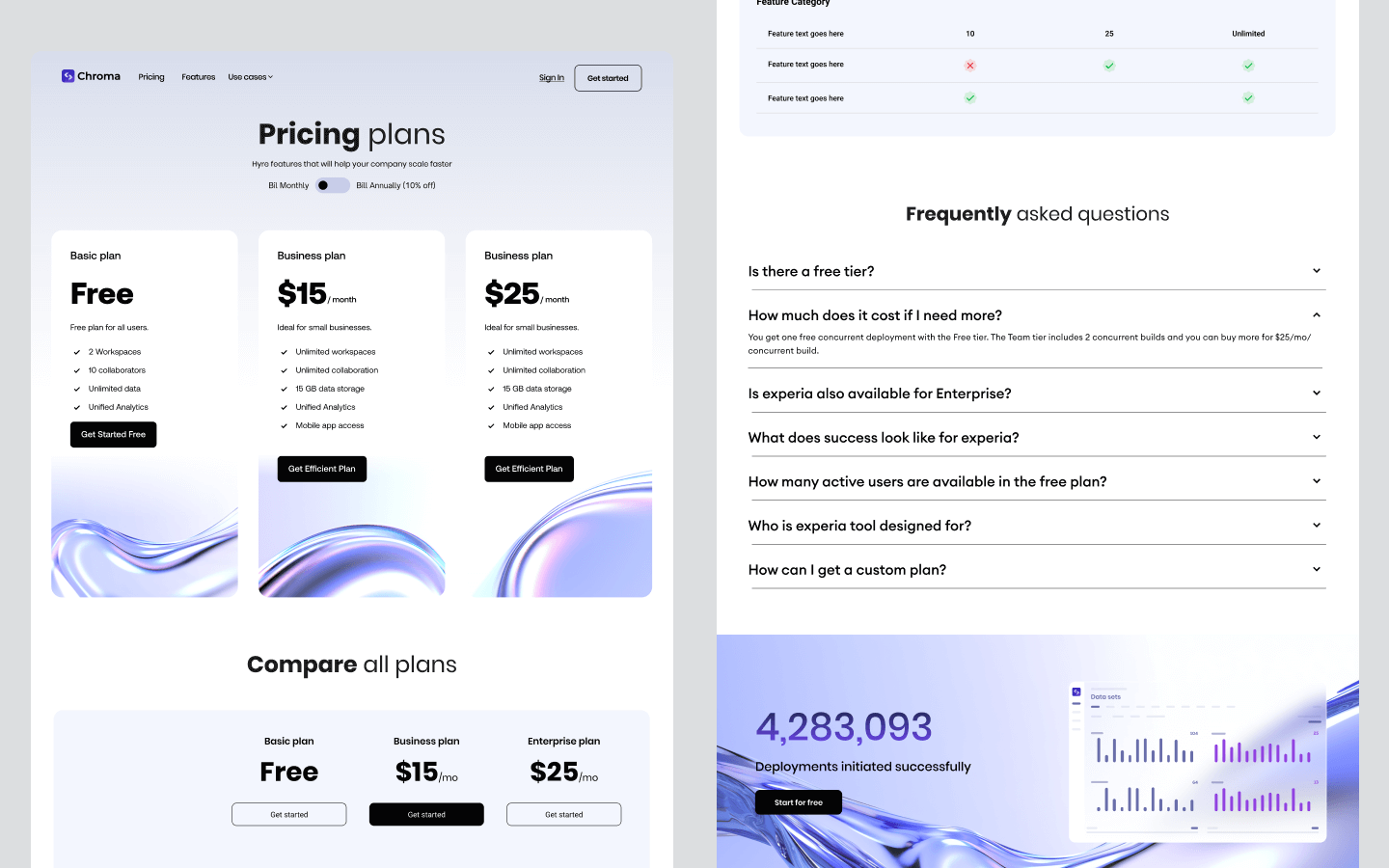 Chroma - Software HTML5 Responsive Website Template