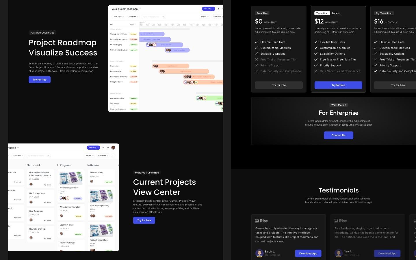 Genius - SaaS HTML5 Responsive Website Template