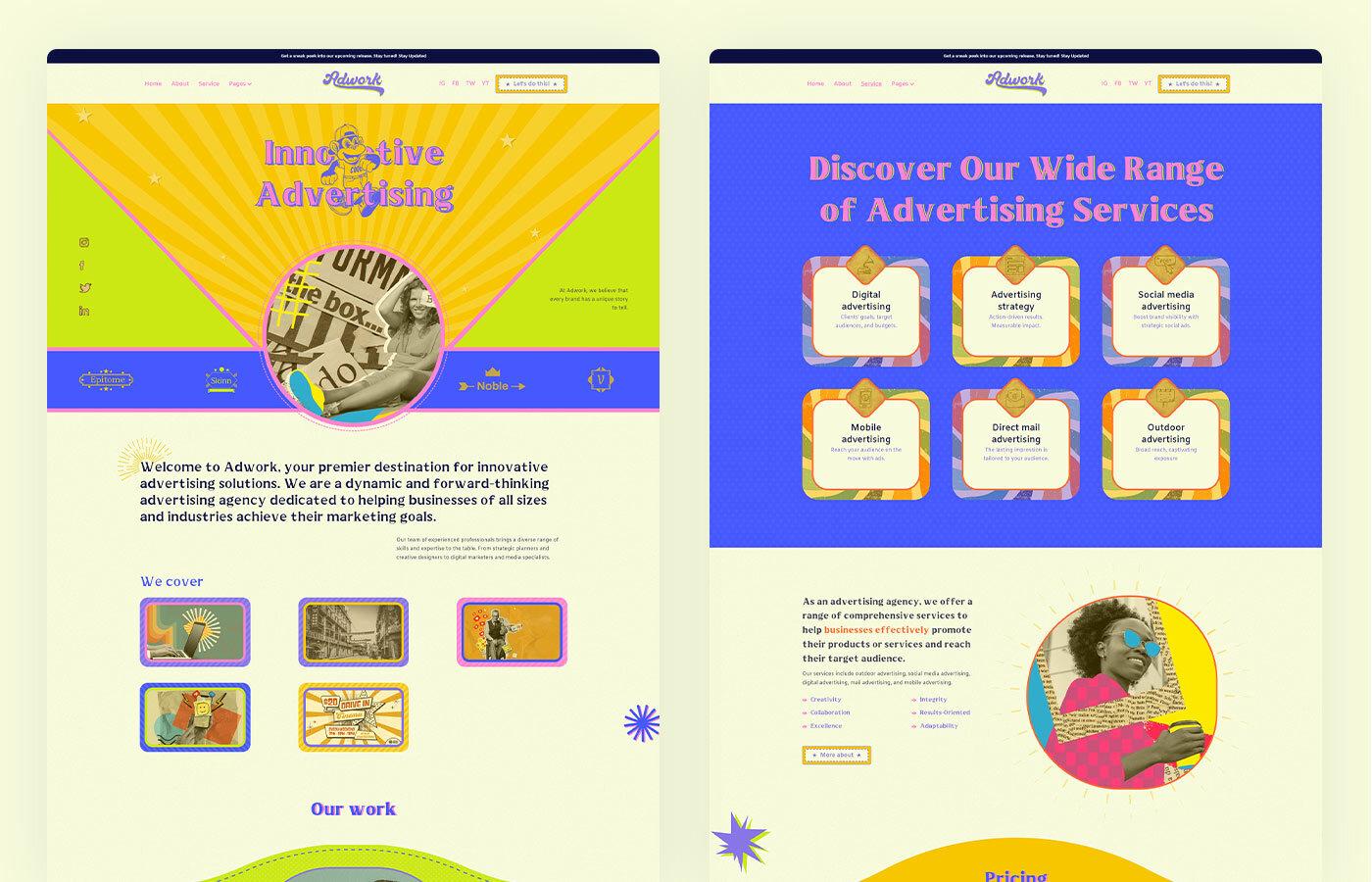Adwork - Agency HTML5 Responsive Website Template