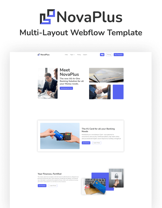 NovaPlus - SaaS HTML5 Responsive Website Template