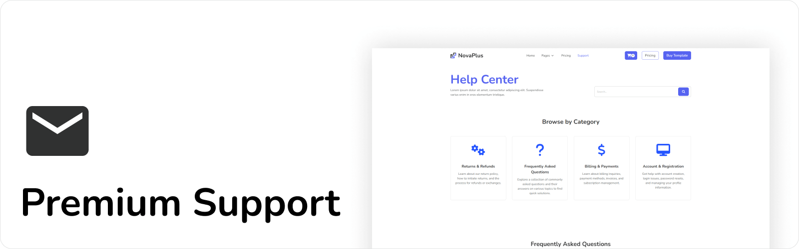 NovaPlus - SaaS HTML5 Responsive Website Template