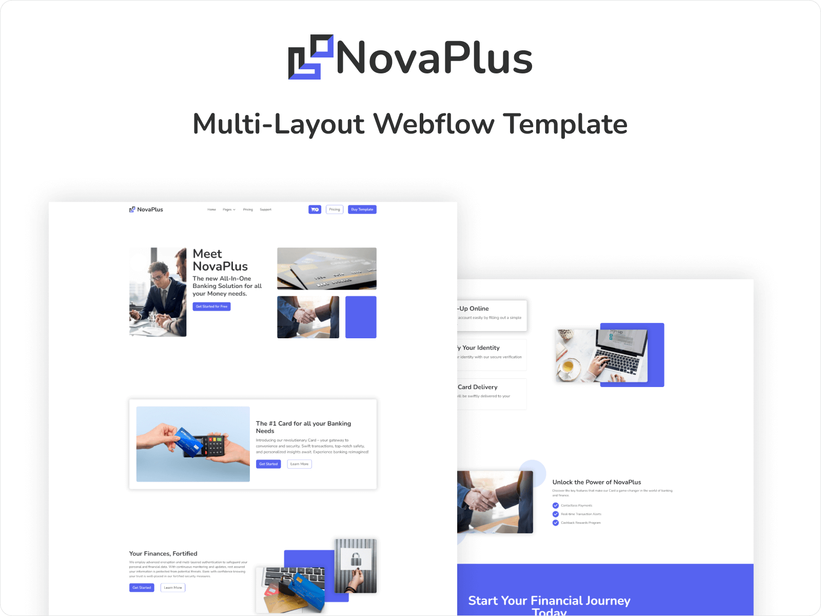 NovaPlus - SaaS HTML5 Responsive Website Template