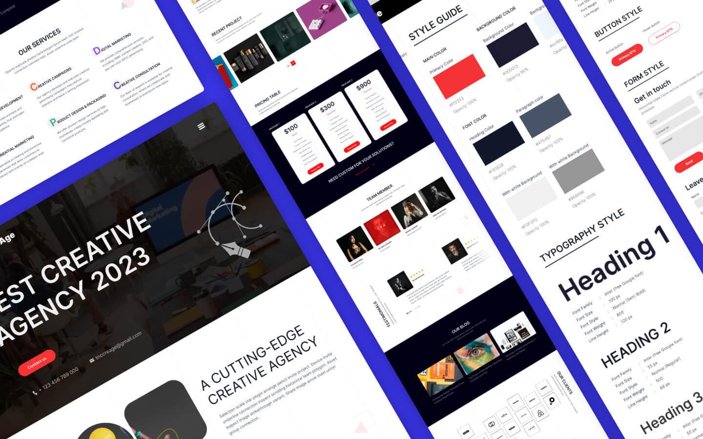 TNC CreAge - Agency HTML5 Responsive Website Template