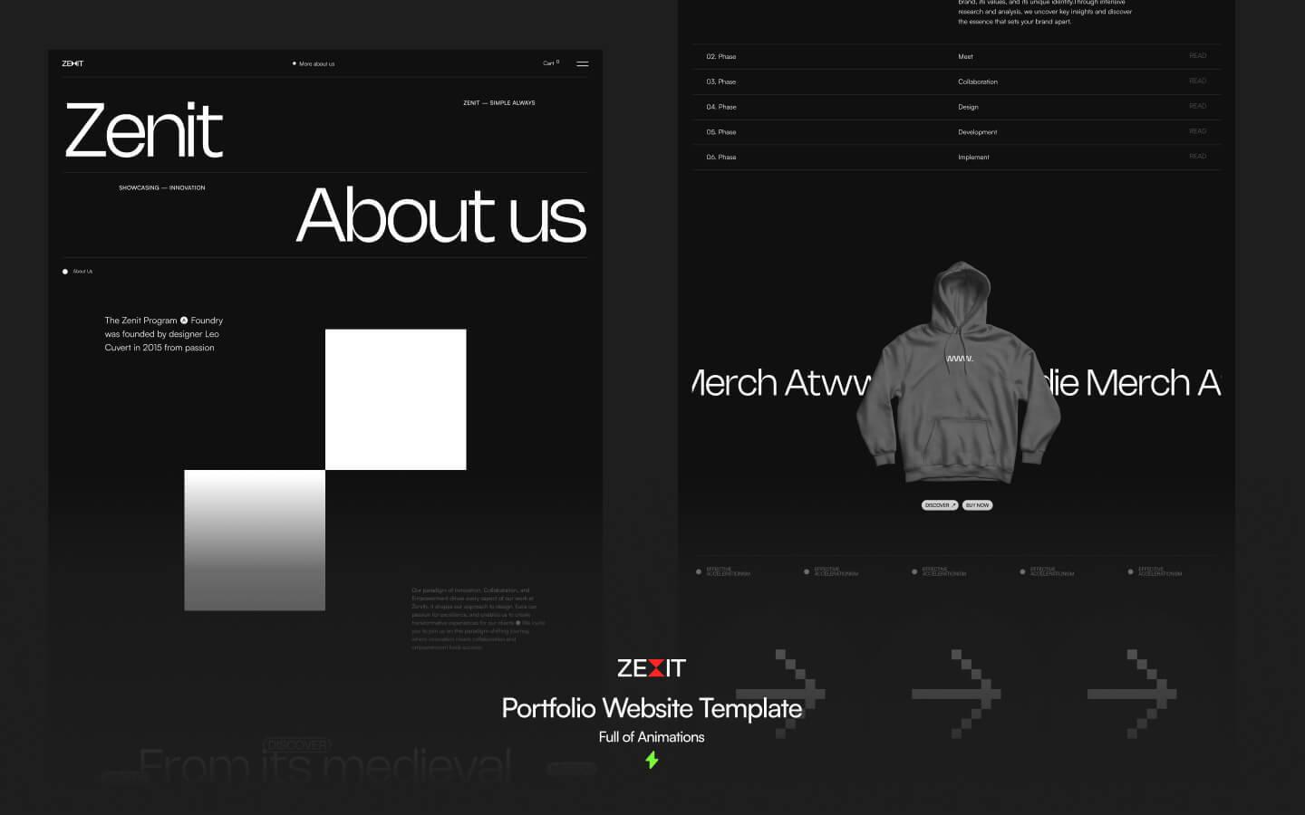 Zenit - Portfolio HTML5 Responsive Website Template