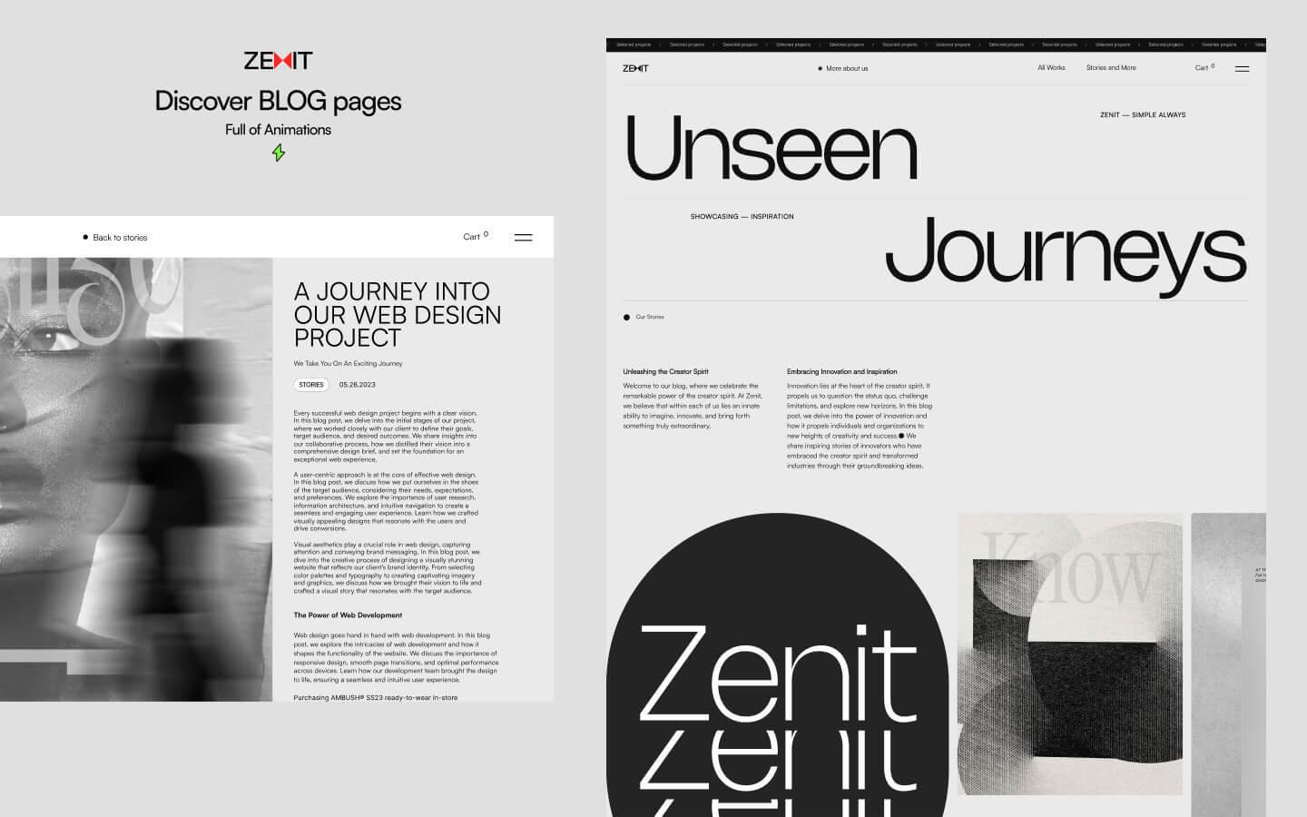Zenit - Portfolio HTML5 Responsive Website Template