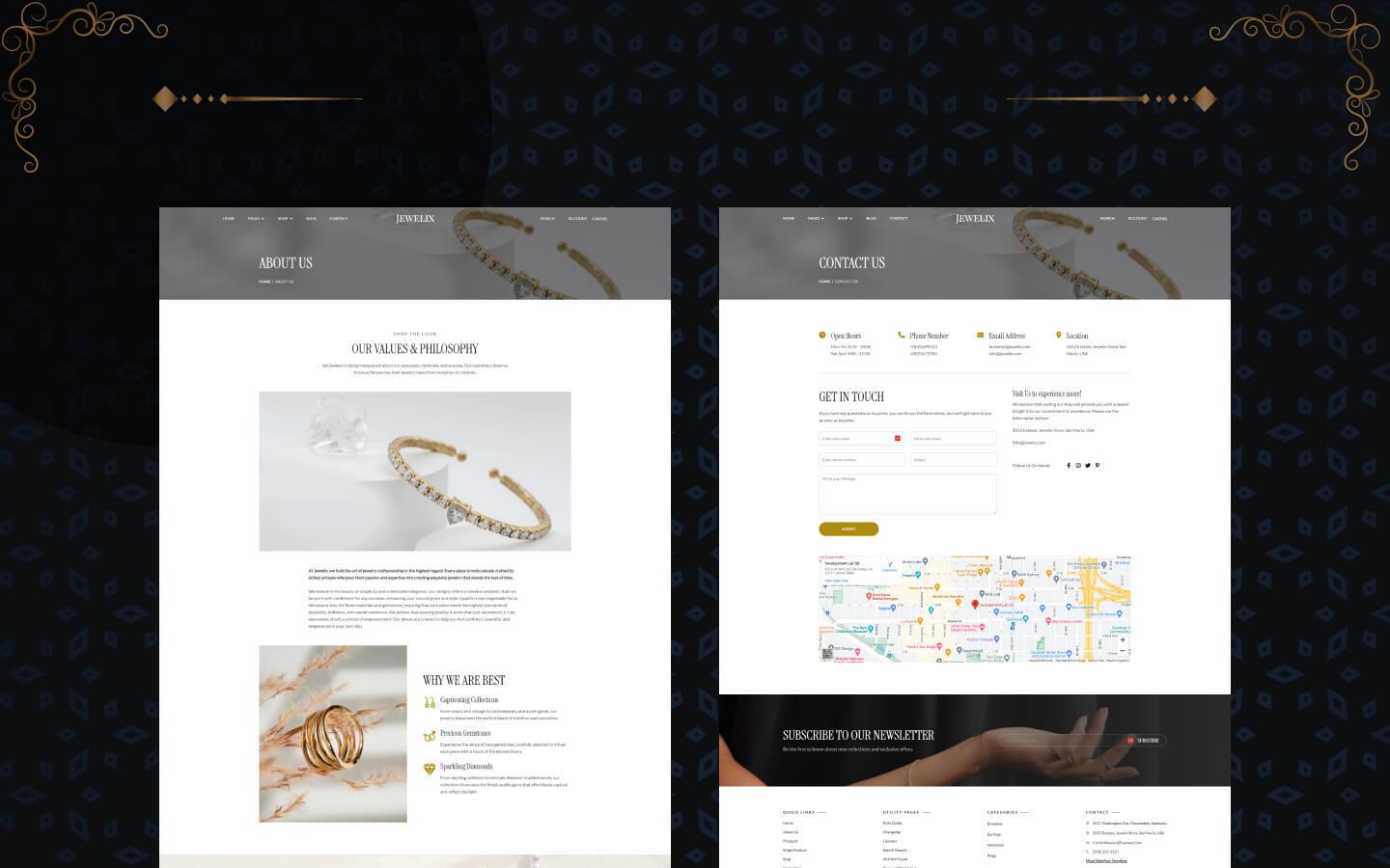 Jewelix - Jewelry HTML5 Responsive Website Template