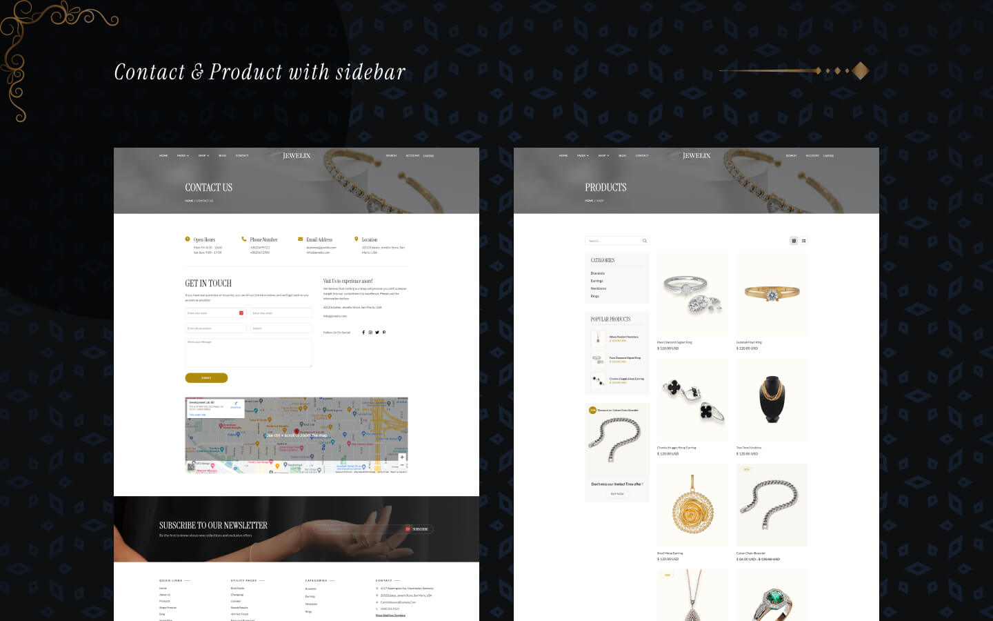 Jewelix - Jewelry HTML5 Responsive Website Template