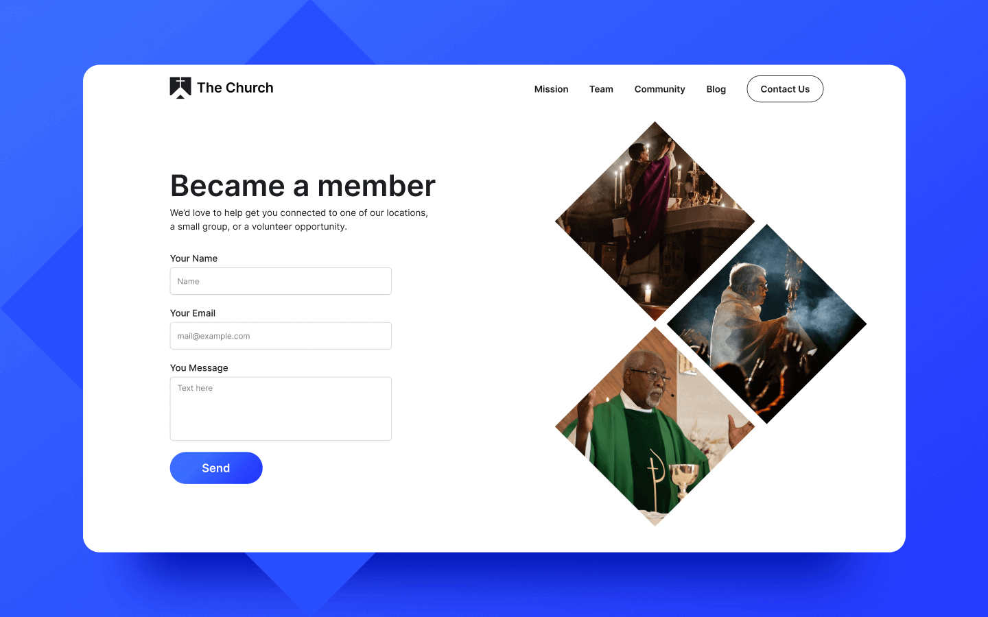 Ministry - Church HTML5 Responsive Website Template