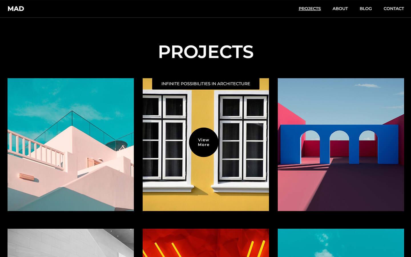 Mad - Architecture HTML5 Responsive Website Template