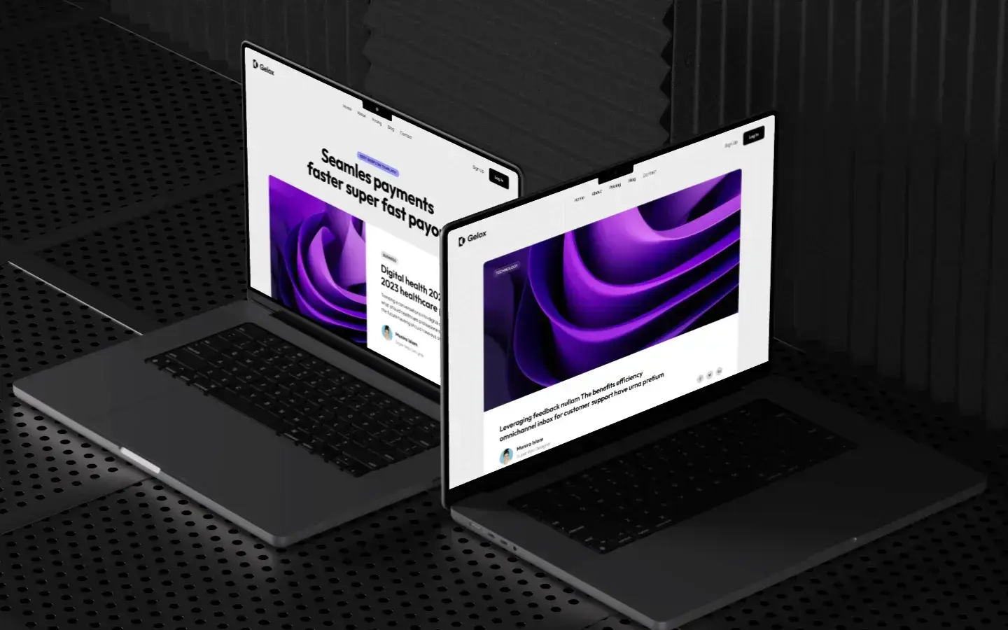 Gelox - SaaS HTML5 Responsive Website Template