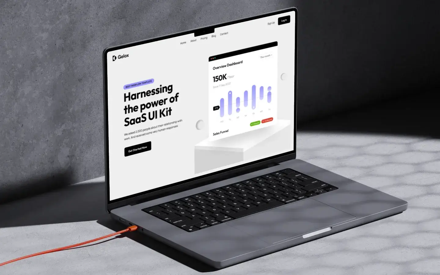 Gelox - SaaS HTML5 Responsive Website Template