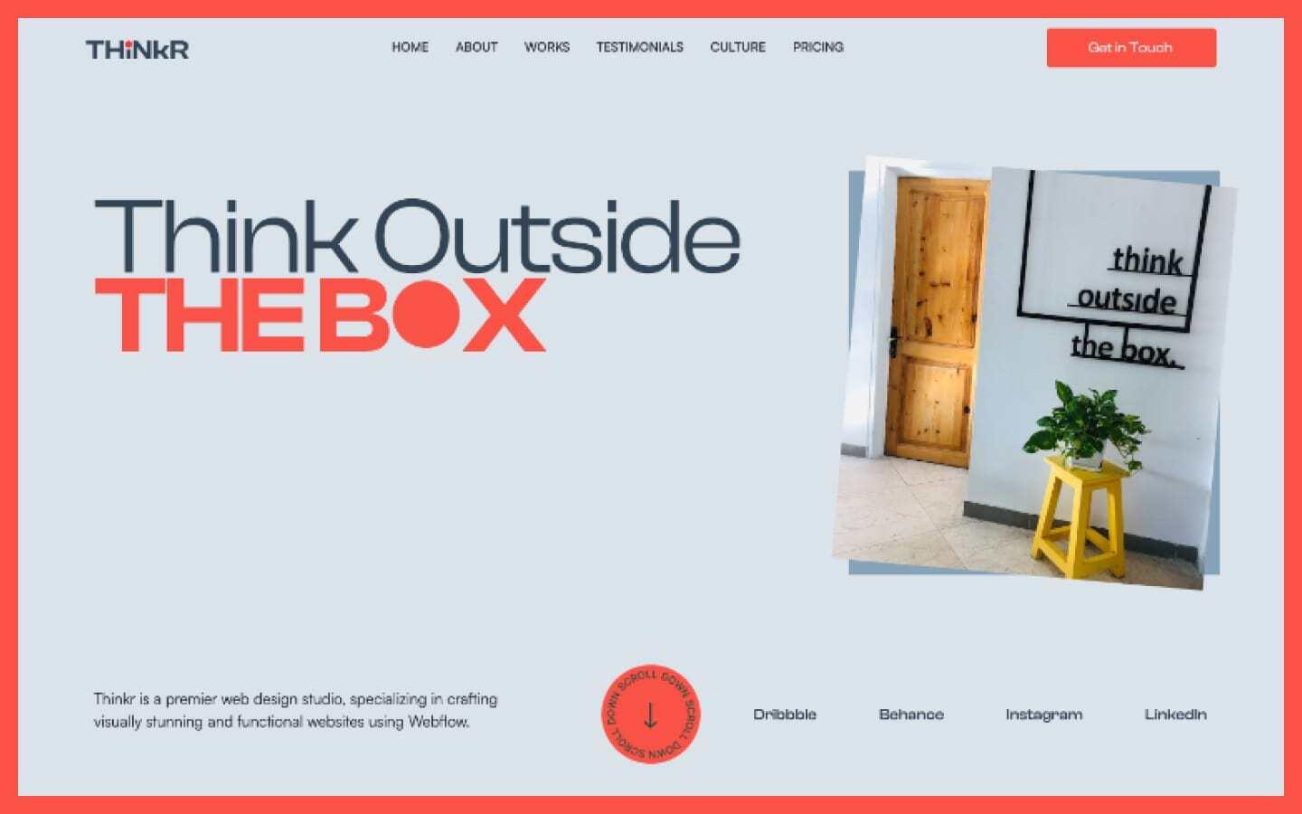 Thinkr - Agency HTML5 Responsive Website Template