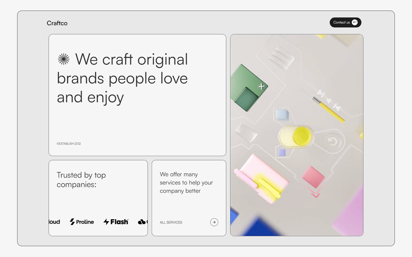 Craftco - Agency HTML5 Responsive Website Template