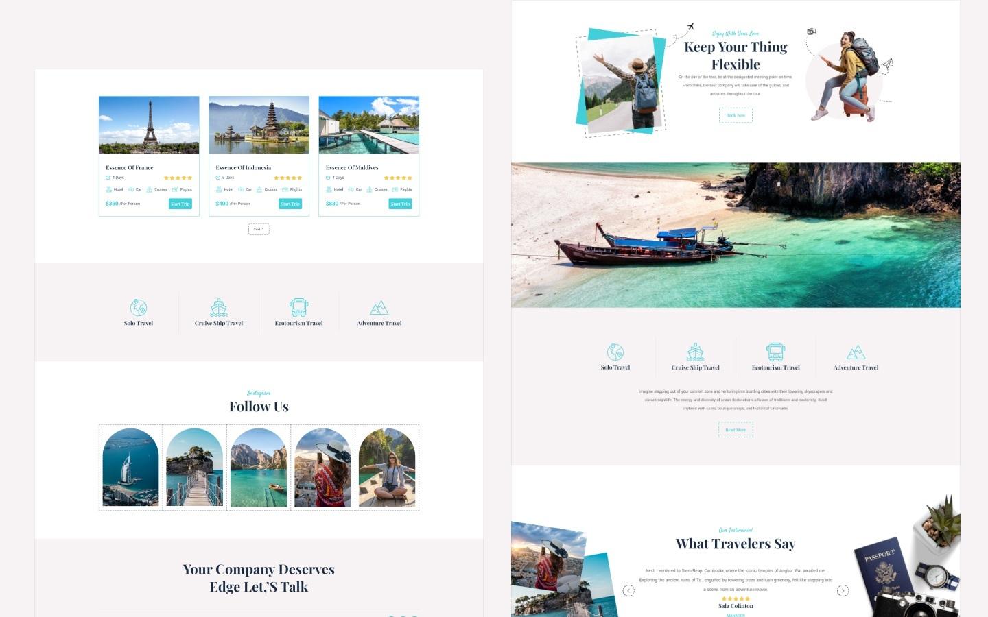 Joytrip - Tourism HTML5 Responsive Website Template