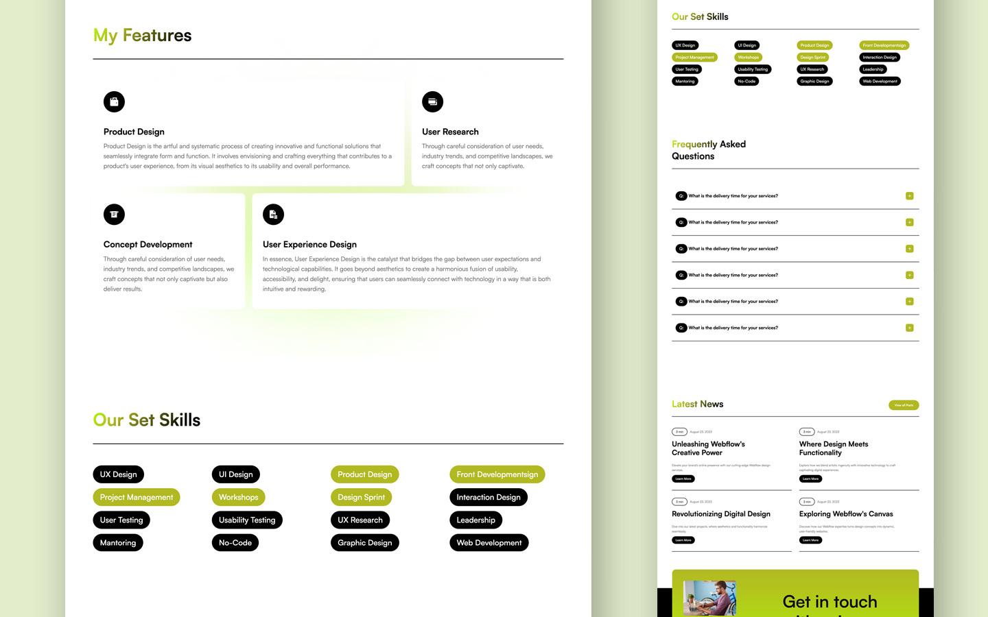 Ava Swift - Portfolio HTML5 Responsive Website Template