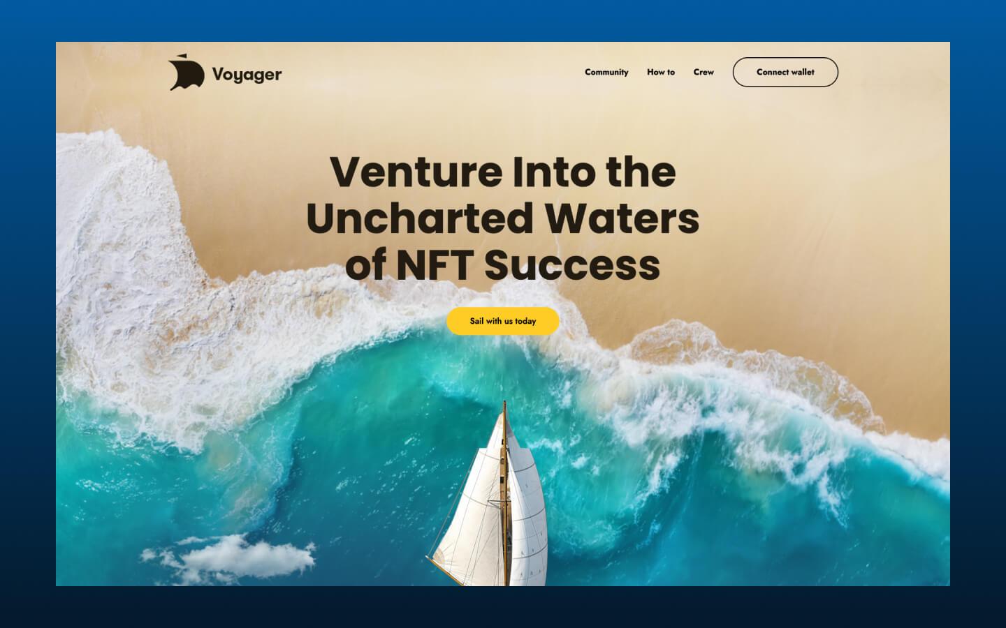 Voyager - Small Business HTML5 Responsive Website Template