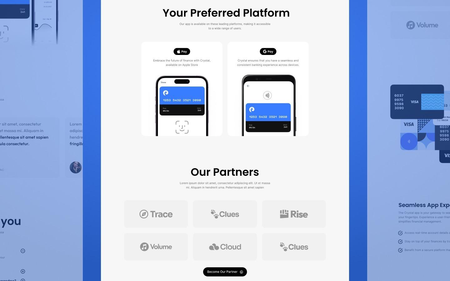 Crystal - Bank HTML5 Responsive Website Template