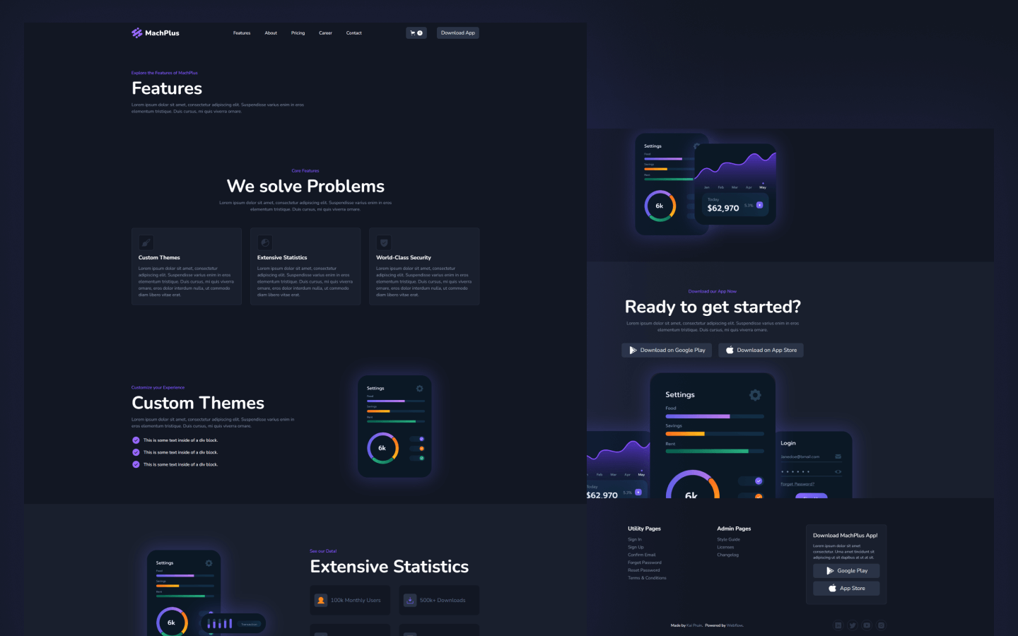 MachPlus - App HTML5 Responsive Website Template