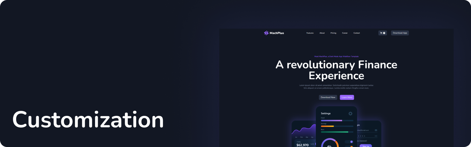 MachPlus - App HTML5 Responsive Website Template