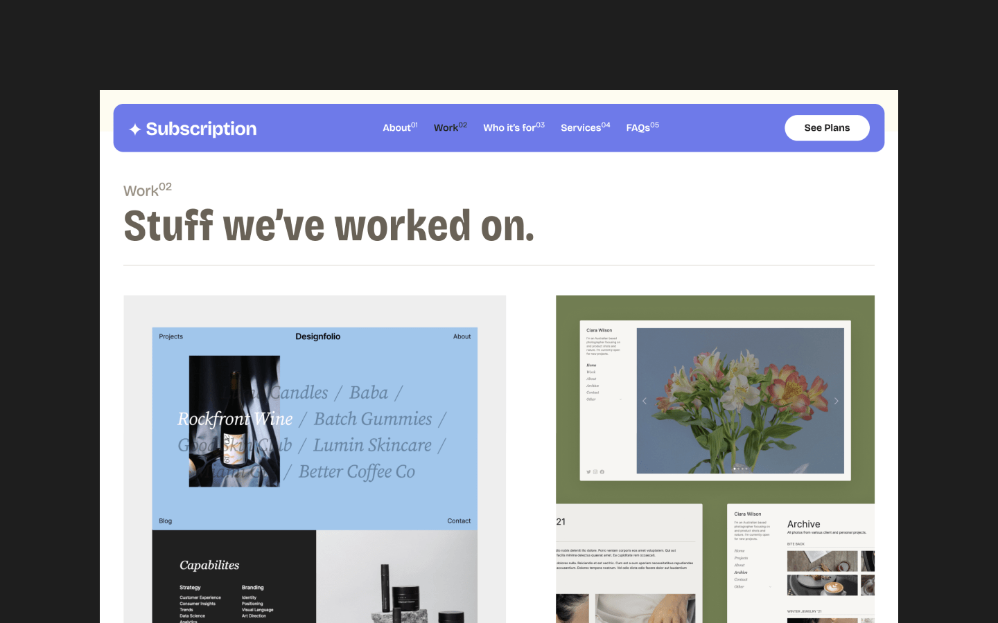 Subscription - Portfolio HTML5 Responsive Website Template
