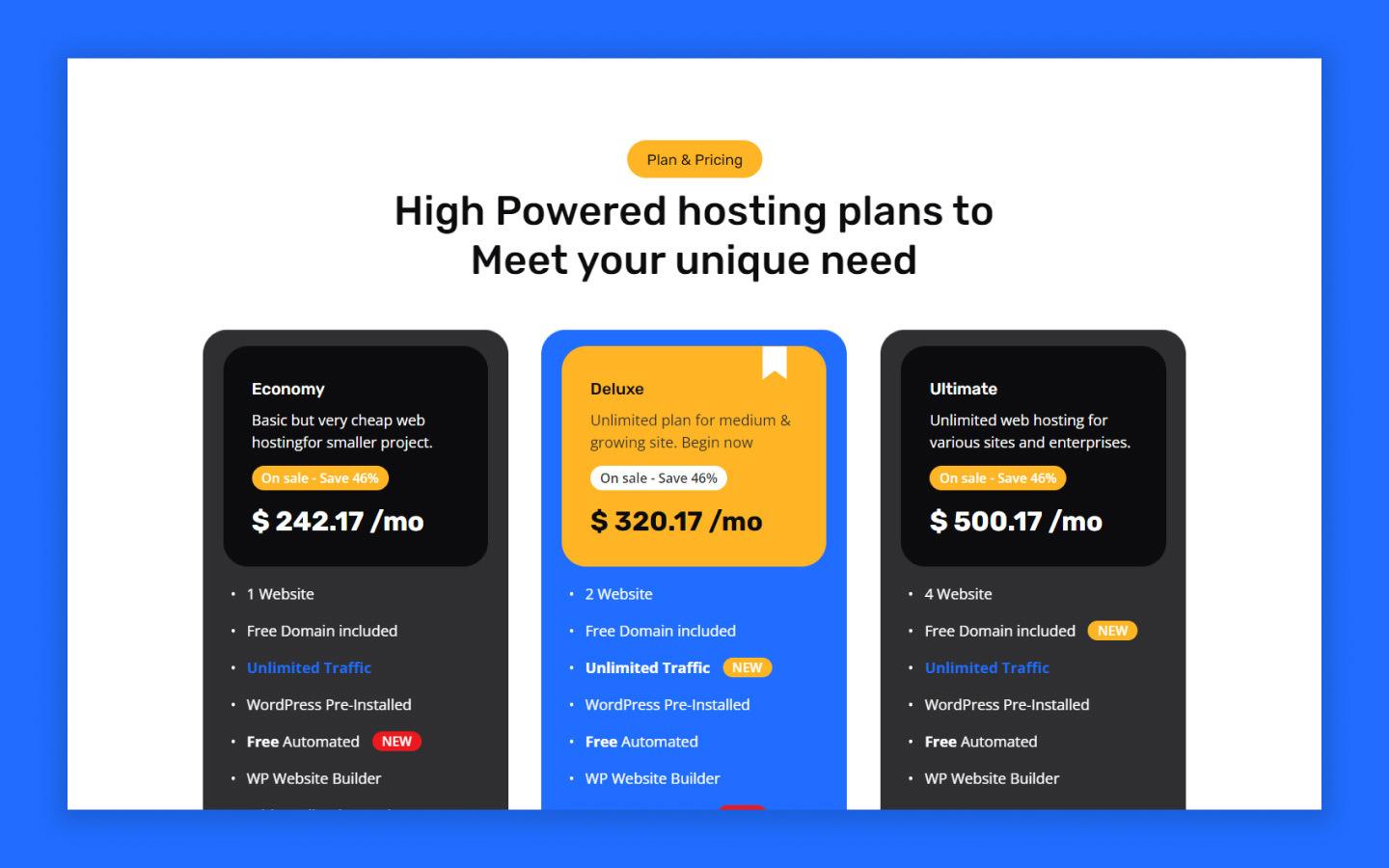HostFlow - Technology HTML5 Responsive Website Template