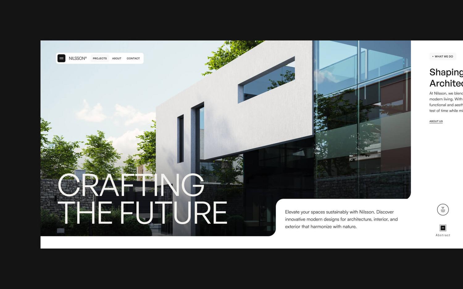 Nilsson - Architecture HTML5 Responsive Website Template
