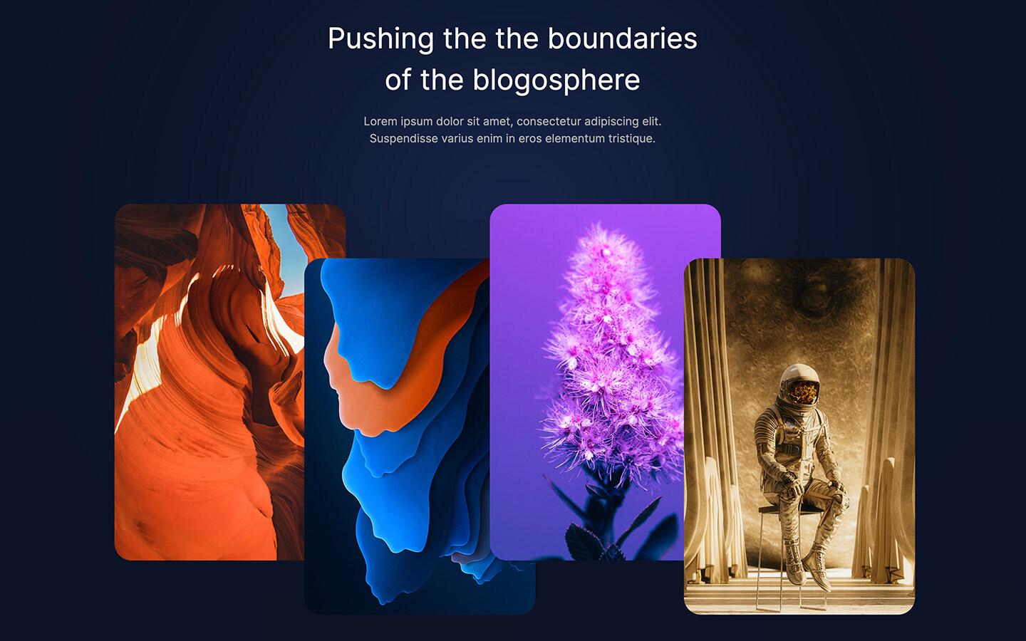 Modern Bloq - Blog HTML5 Responsive Website Template