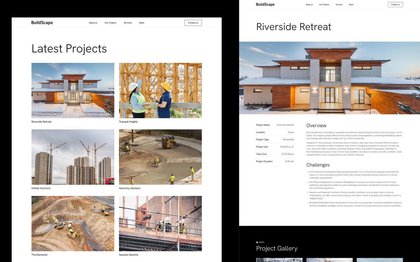 BuildScape - Construction HTML5 Responsive Website Template