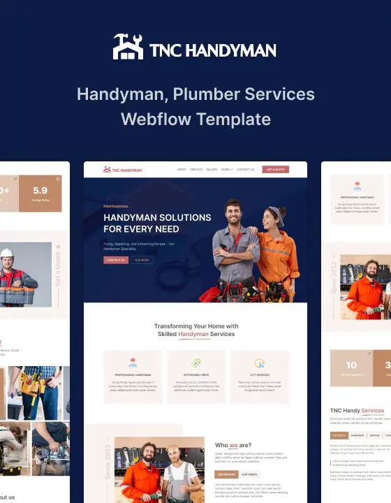 TNC Handyman - Construction HTML5 Responsive Website Template