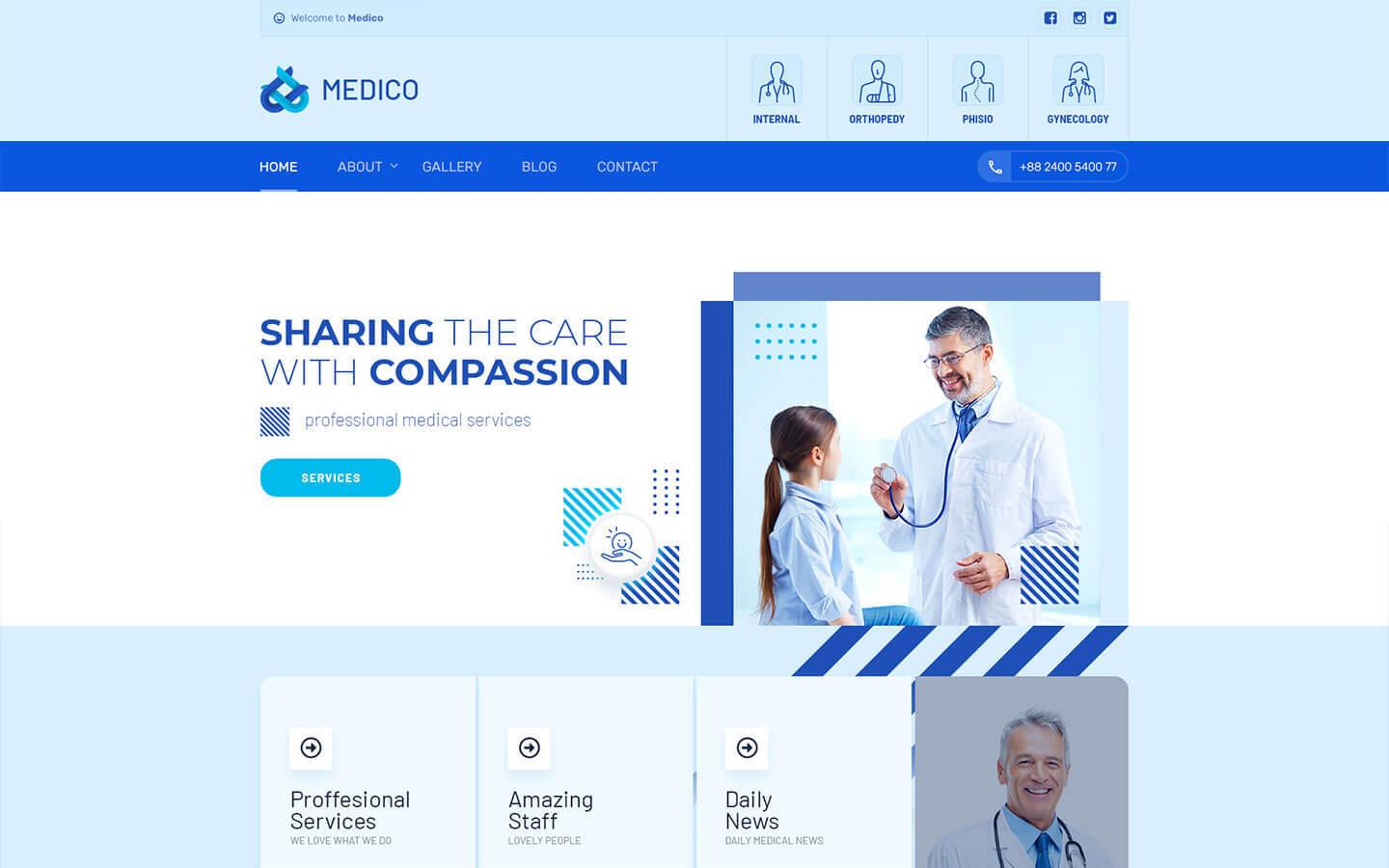 Html5 Template Medical
