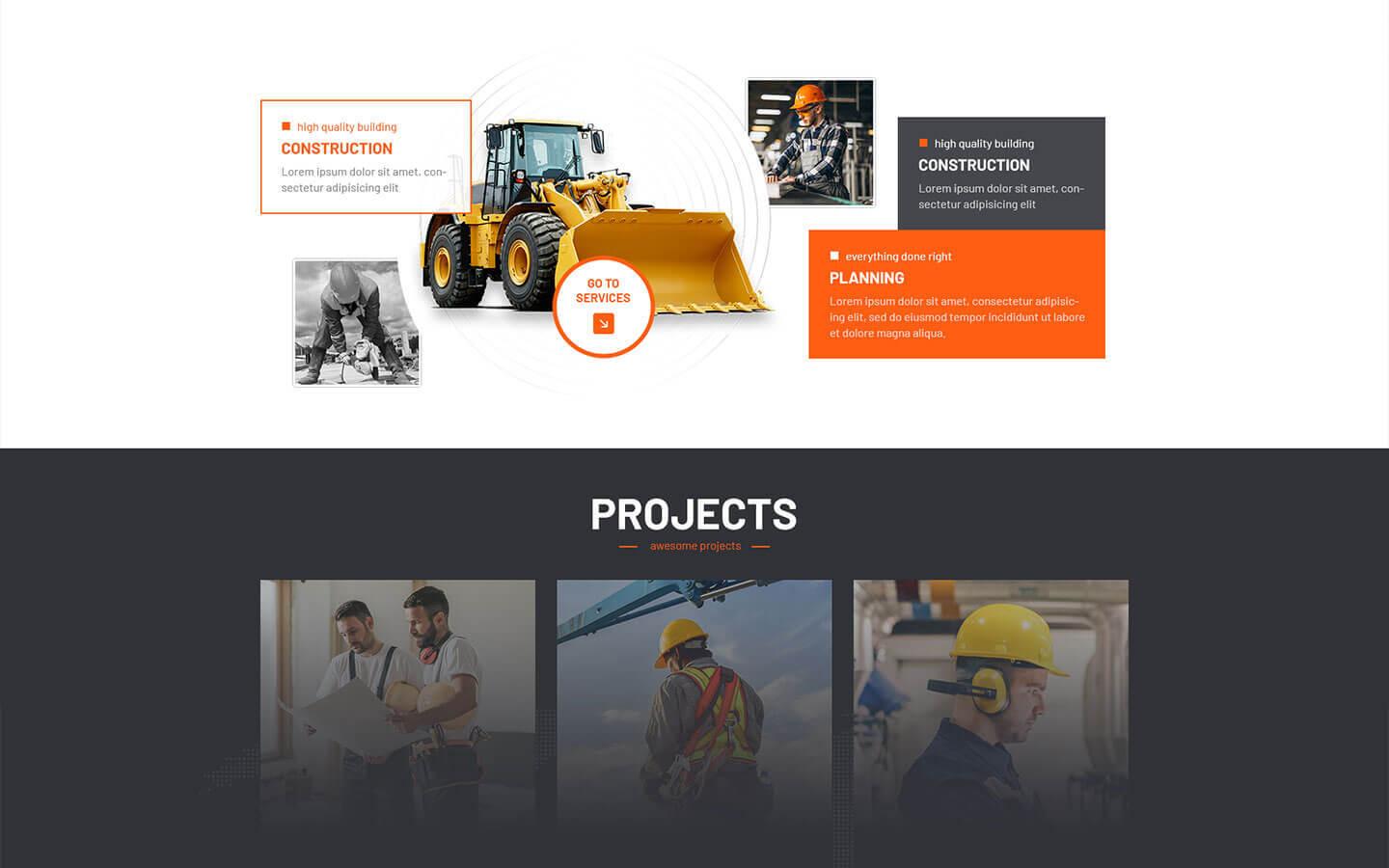 Konz - Construction HTML5 Responsive Website Template