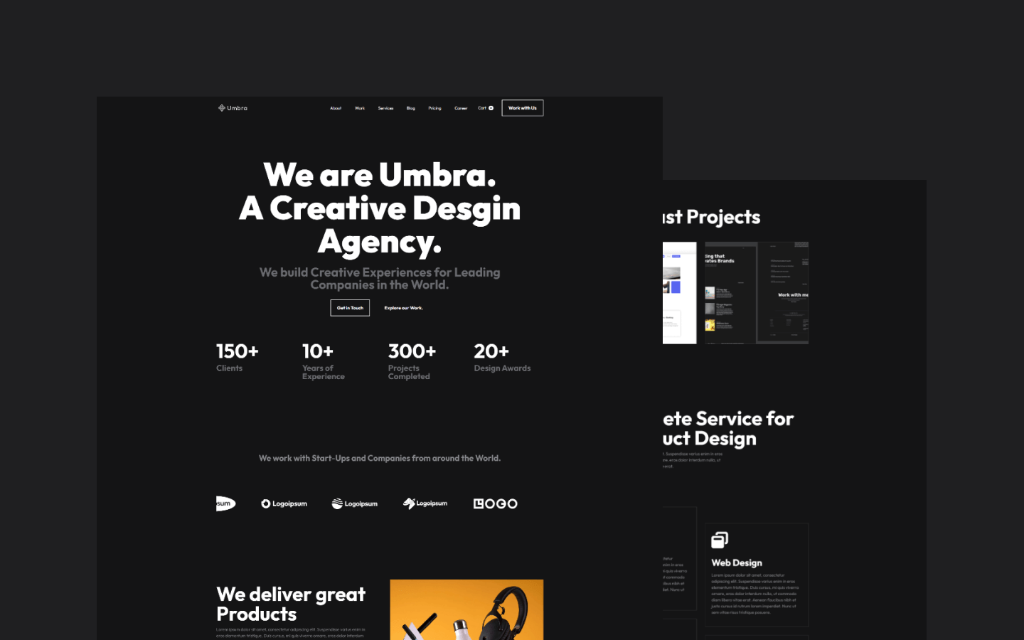 Umbra - Agency HTML5 Responsive Website Template