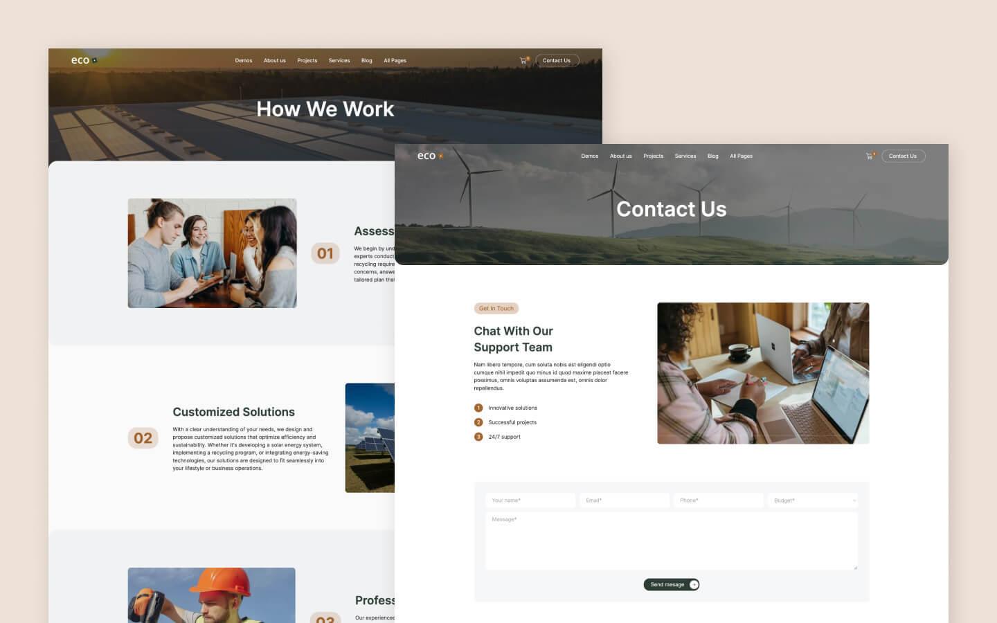 Eco - Small Business HTML5 Responsive Website Template