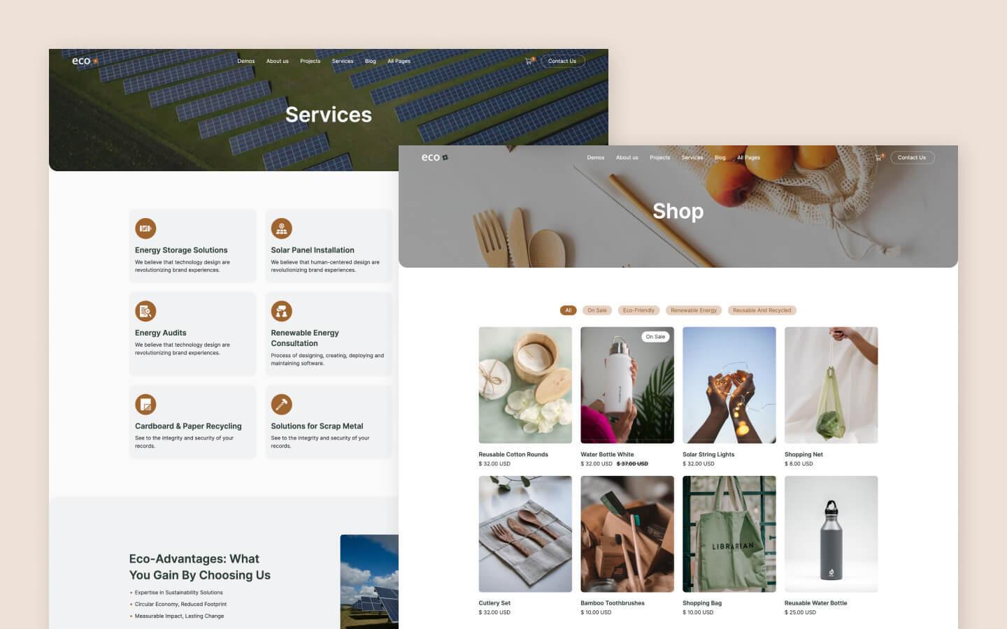 Eco - Small Business HTML5 Responsive Website Template