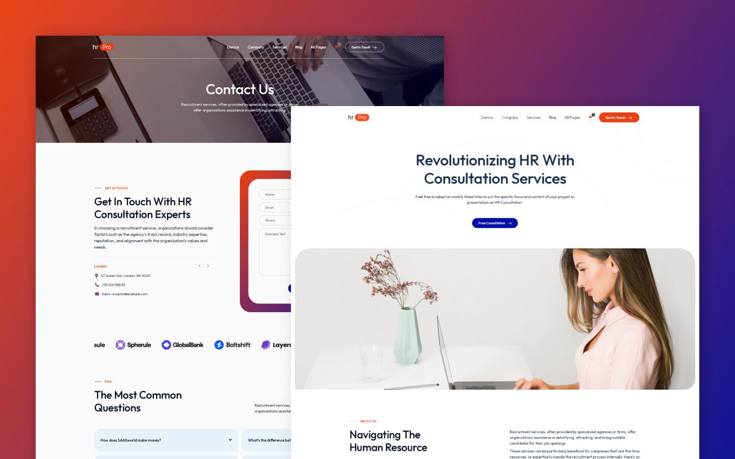 HrPro - Recruitment HTML5 Responsive Website Template