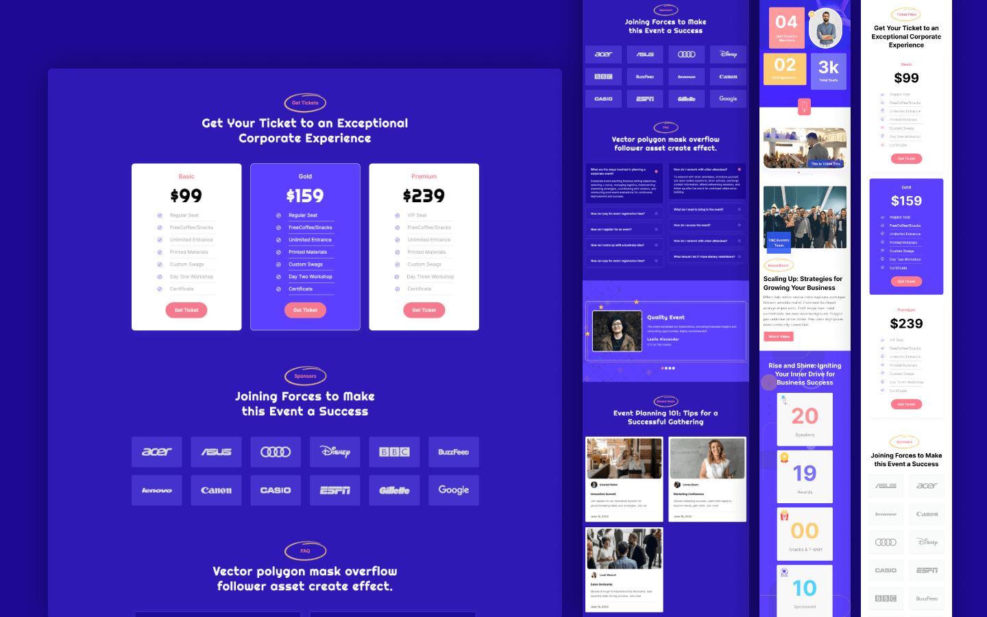 TNC Conf - Event HTML5 Responsive Website Template