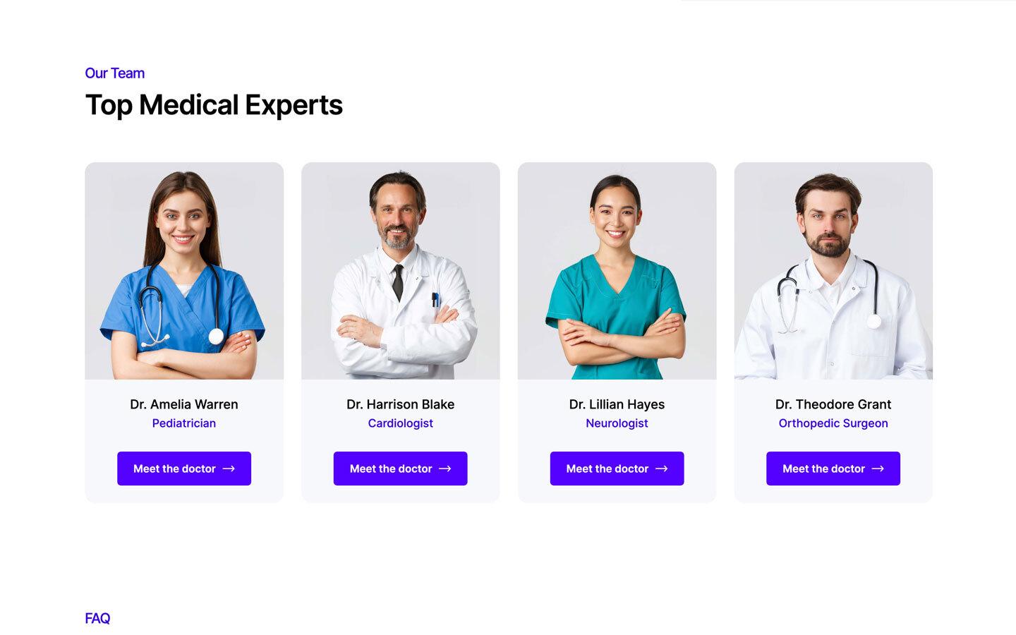 Dactör - Doctor HTML5 Responsive Website Template