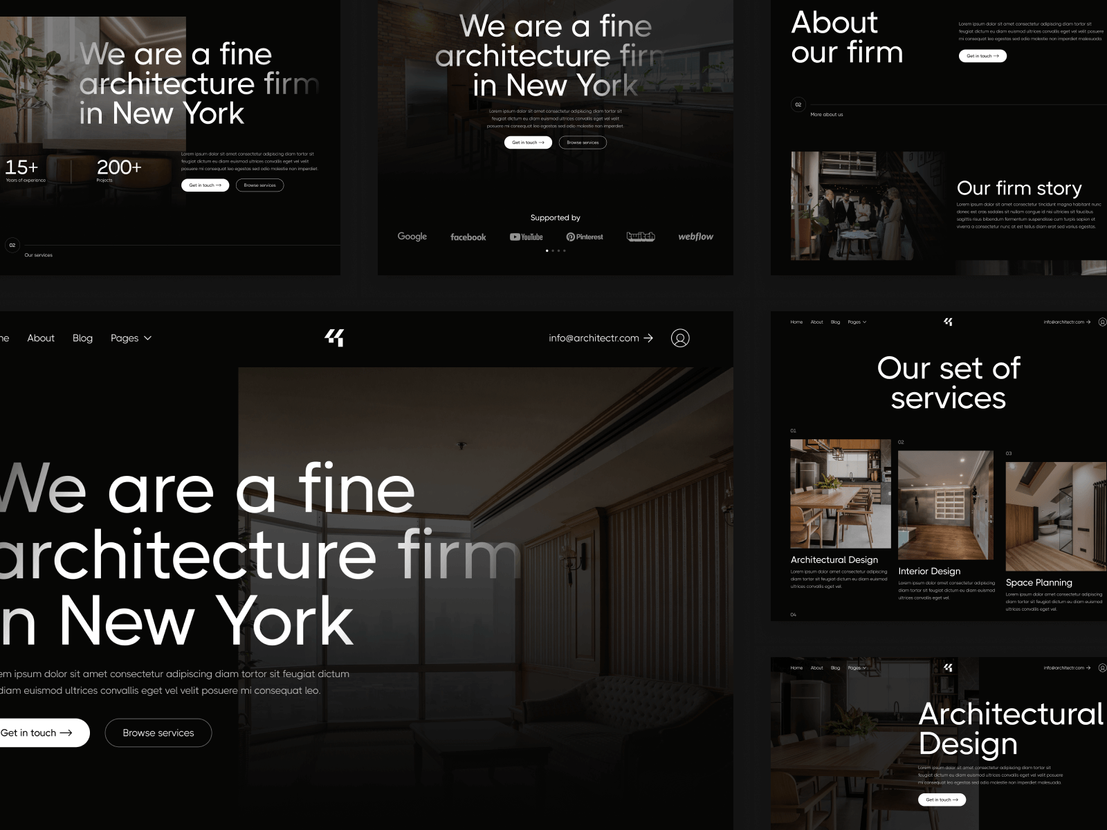 Architectr X - Architecture HTML5 Responsive Website Template