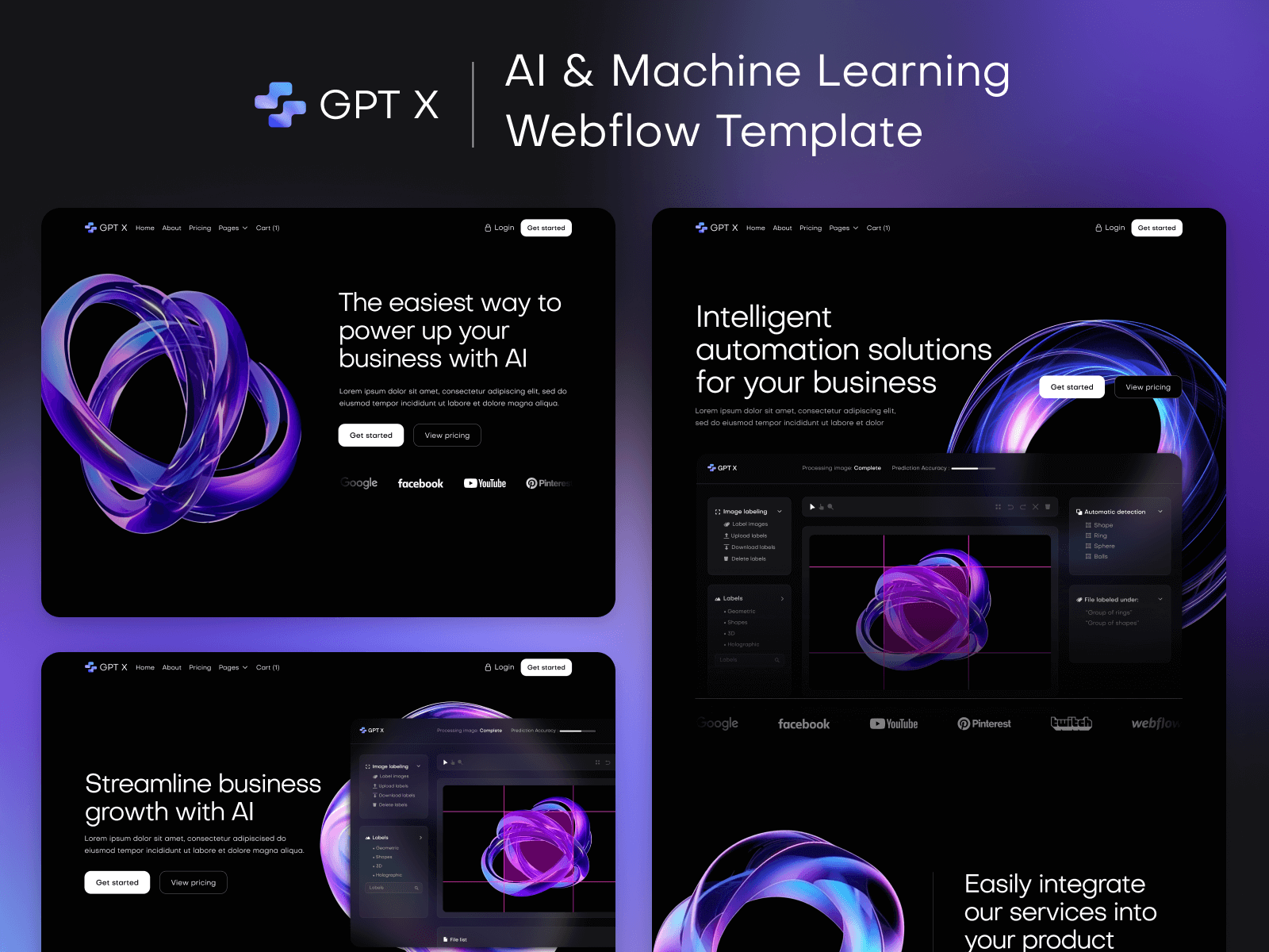 GPT X - Technology HTML5 Responsive Website Template