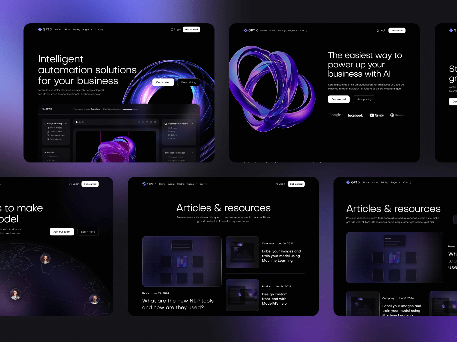 GPT X - Technology HTML5 Responsive Website Template