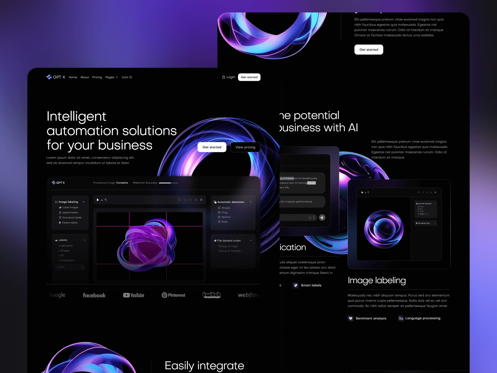 GPT X - Technology HTML5 Responsive Website Template