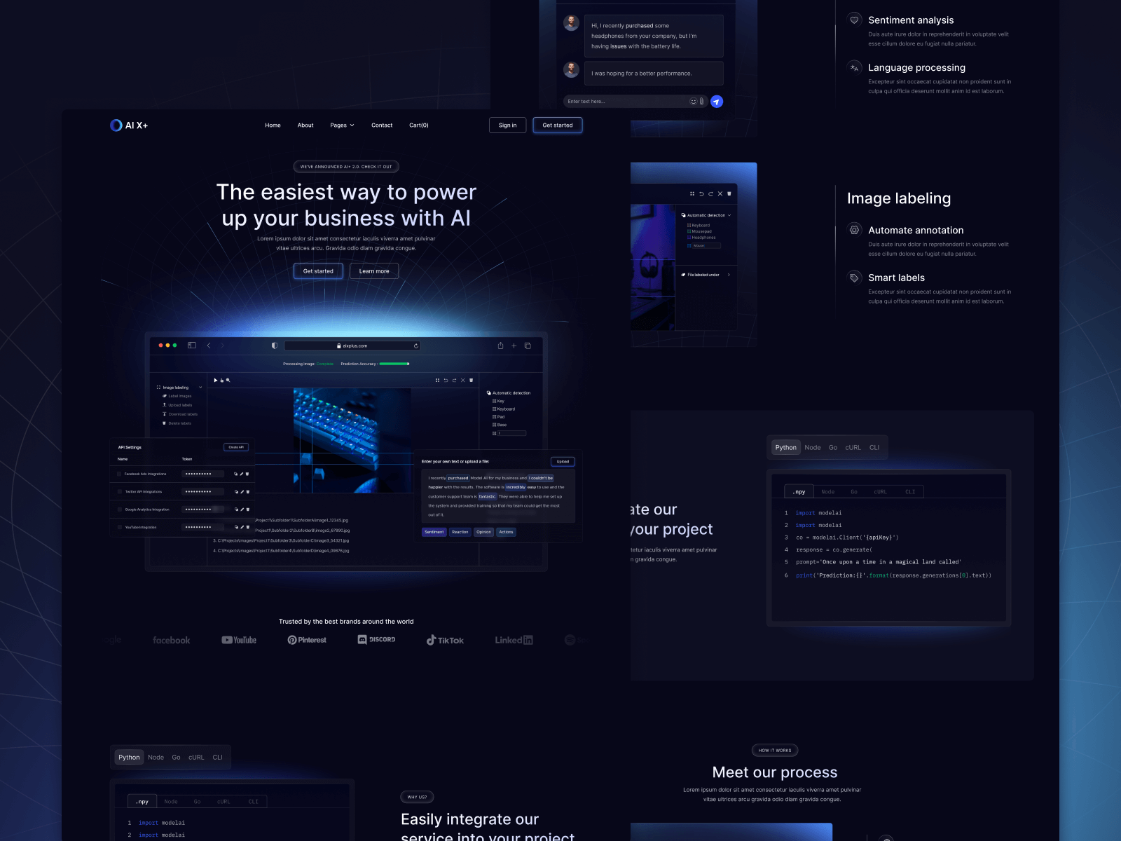 AI X+ - Technology HTML5 Responsive Website Template