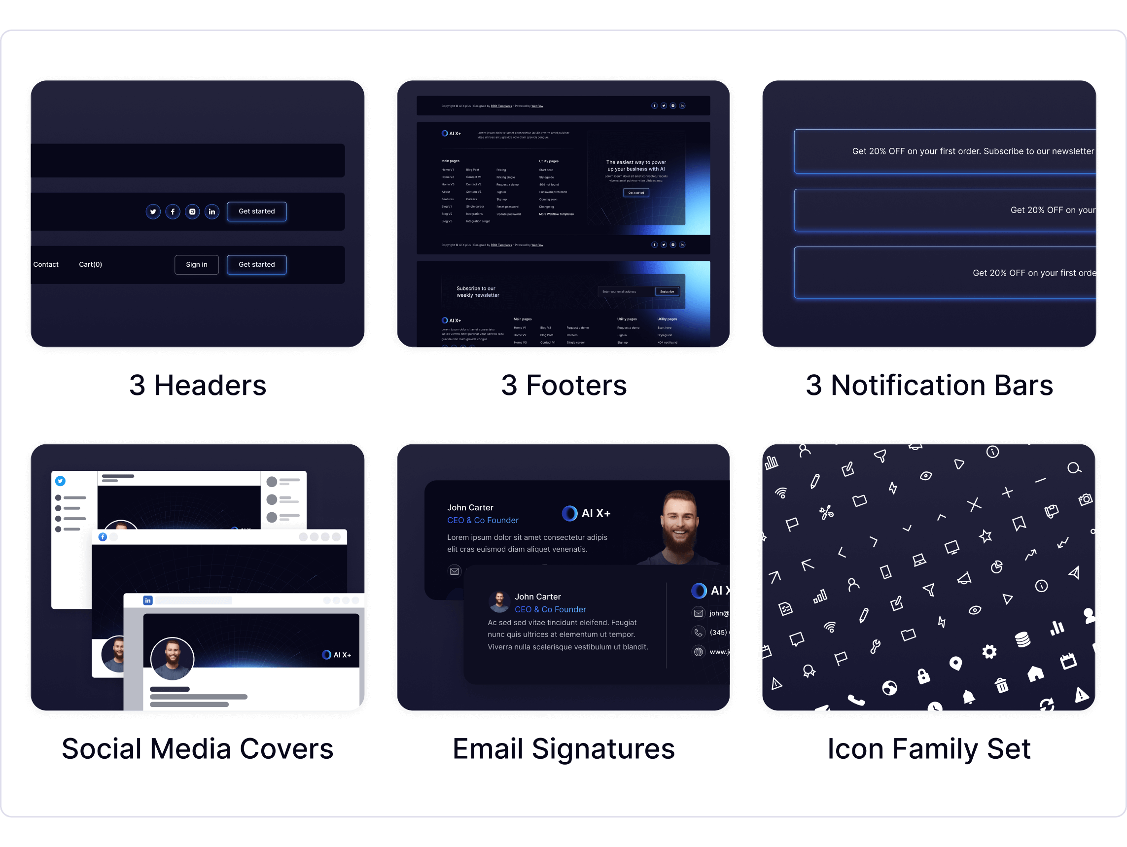 AI X+ - Technology HTML5 Responsive Website Template