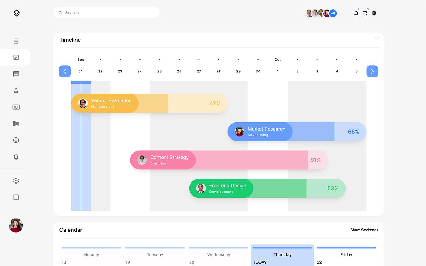 Task Dasher - Dashboard HTML5 Responsive Website Template